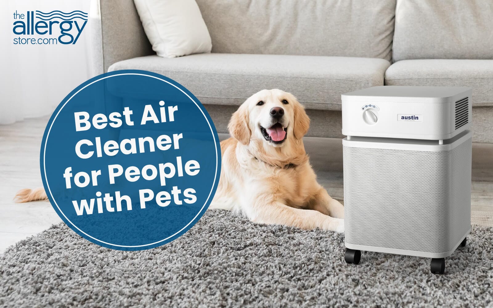 Best Air Cleaner for Pets | We like the Austin Air Allergy Machine