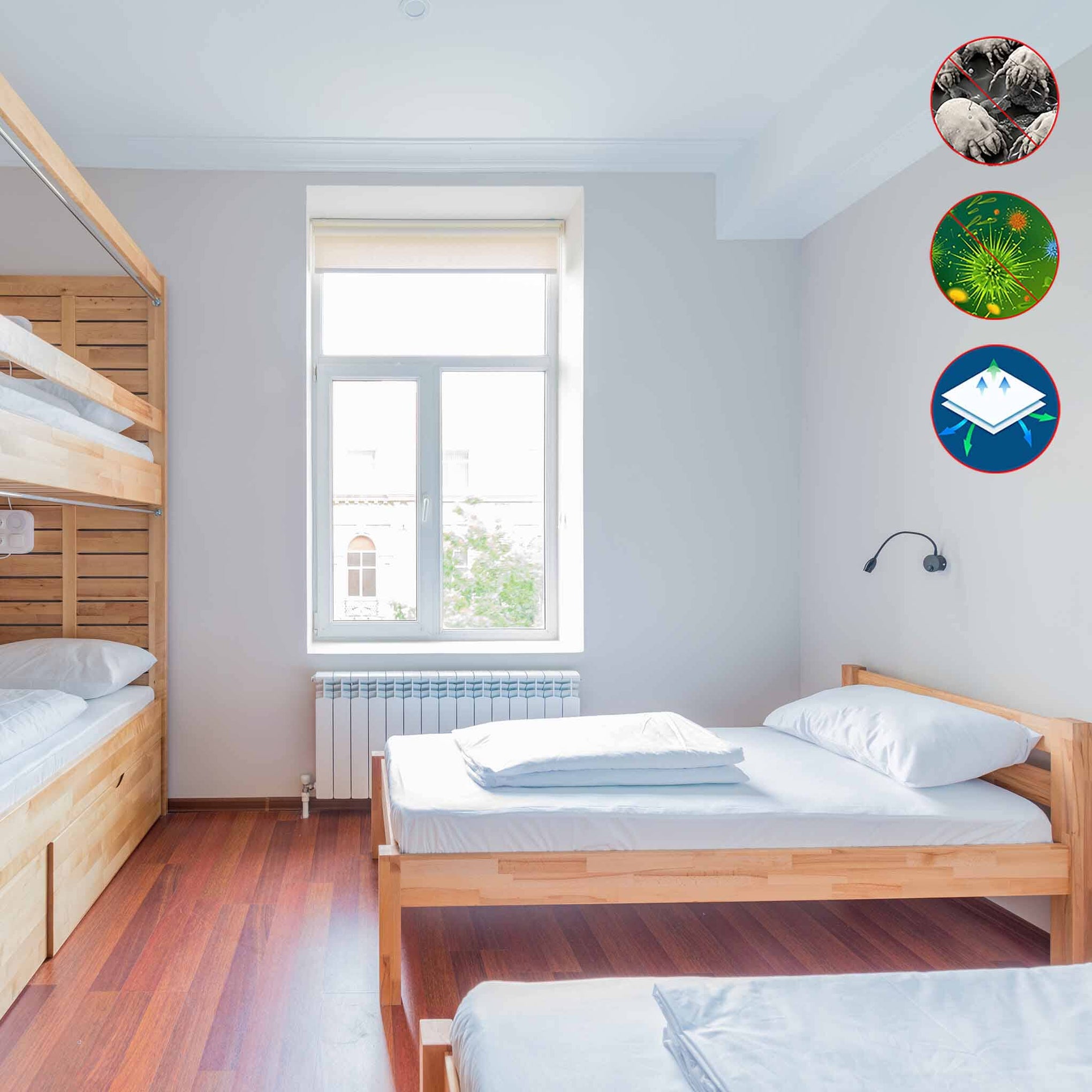 Dust Mite Allergy Bedding Mattress Covers