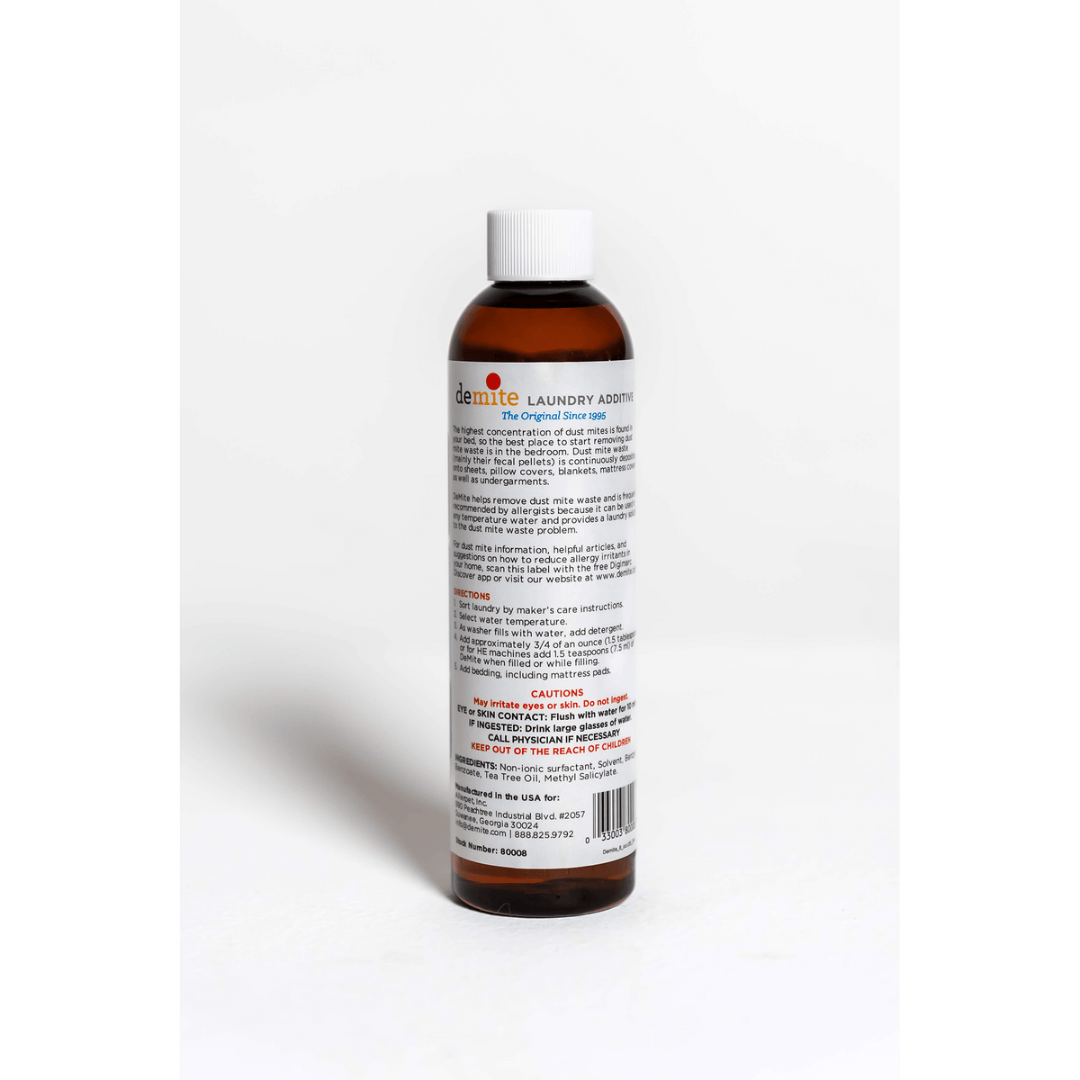 DeMite Laundry Additive Eliminates Dust Mite Allergens