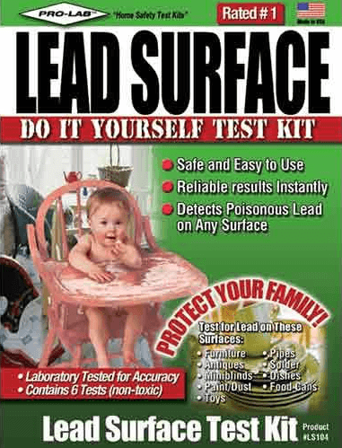 Lead Surface Test Kits - Safe Effective Test For Lead Contamination