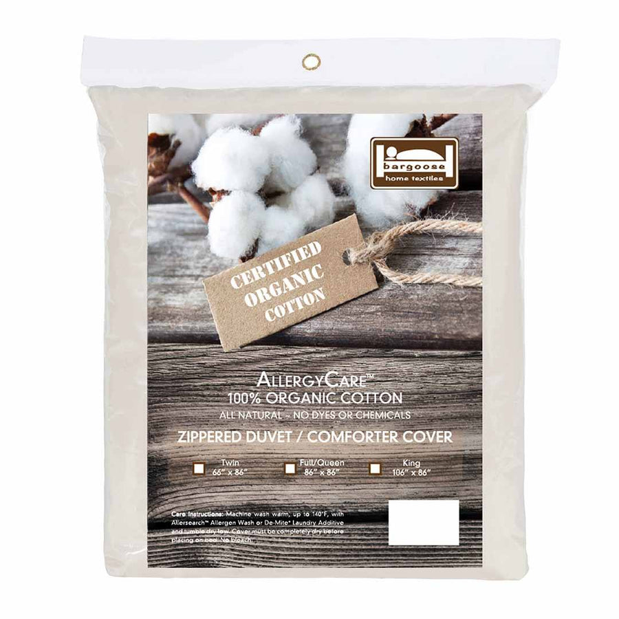 AllergyCare Organic Cotton Comforter & Duvet Covers